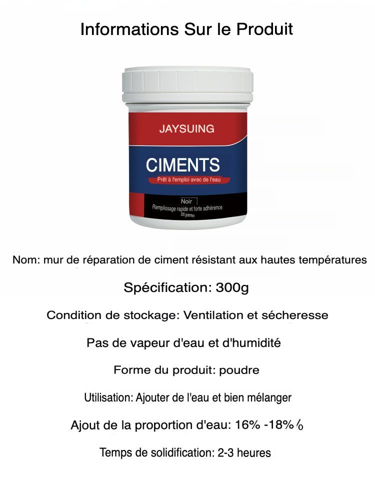 ciment resistant